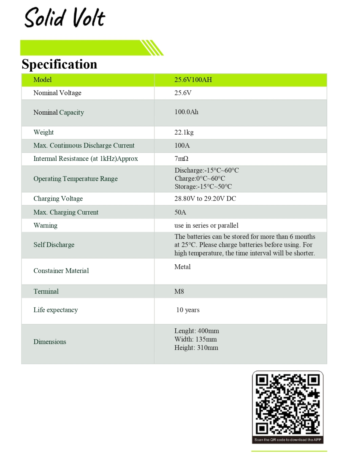 Baterie Litiu Lifepo4PO4 24V - 100Ah, Smart BMS, Bluetooth Display Pe Baterie | Solidvolt